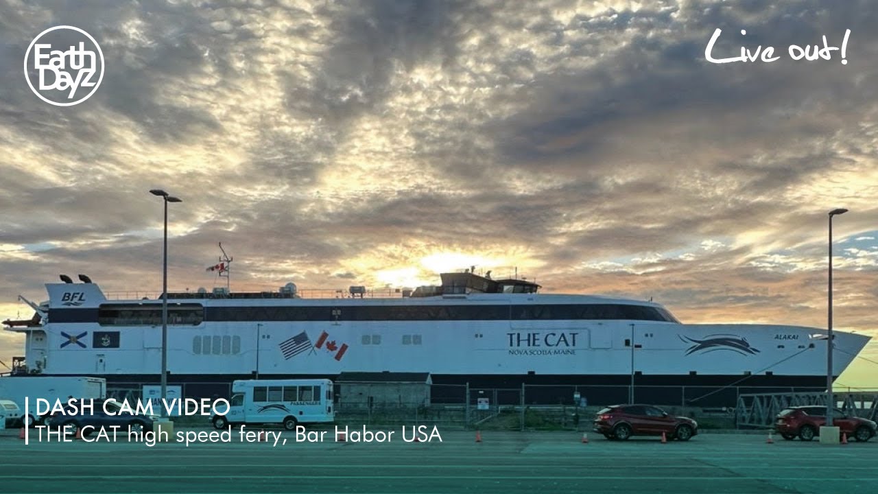 THE CAT High speed ferry - YouTube