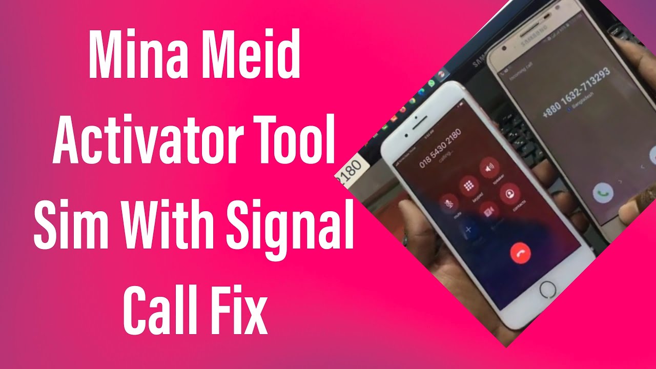 Meid Device Bypass With Signal Mina Meid Activator | Untethered iCloud ...