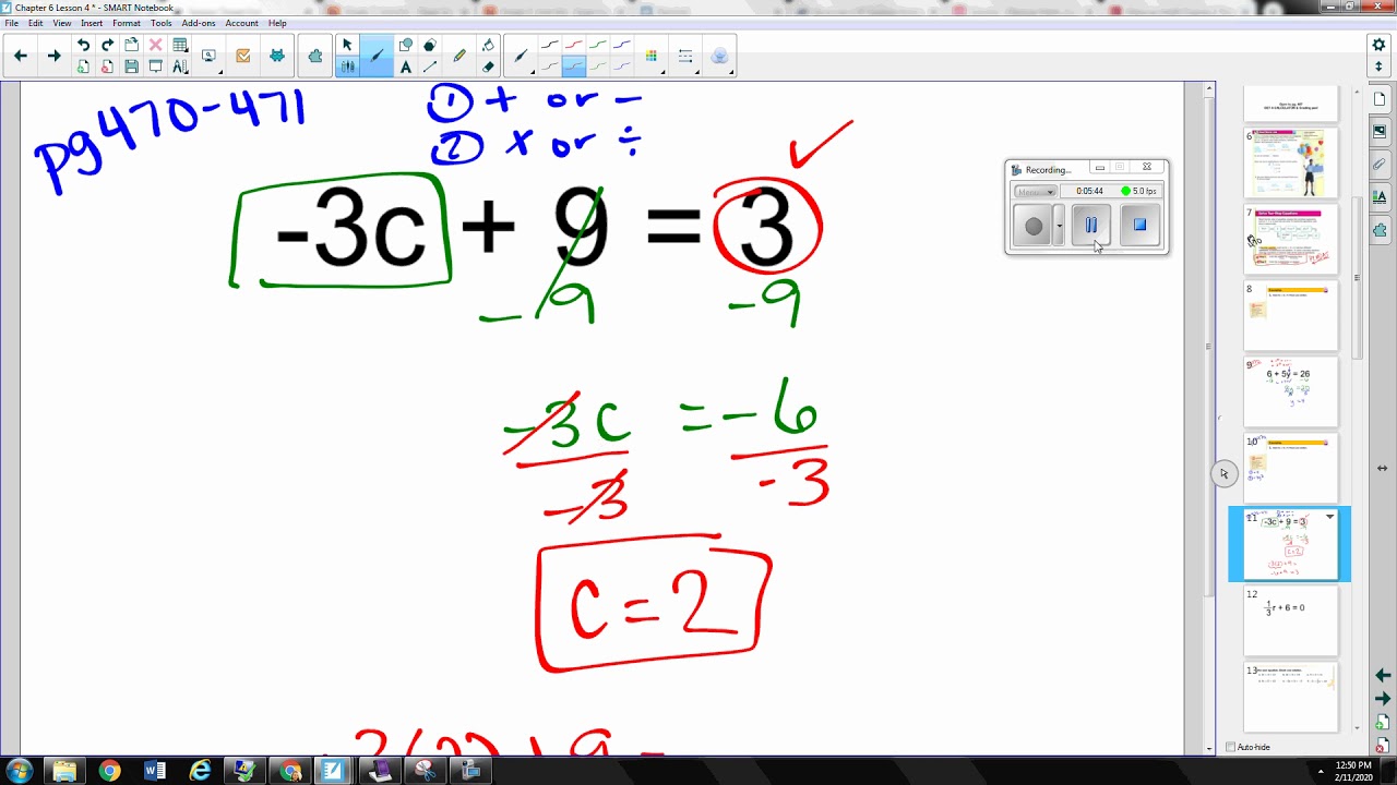 Chapter 6 Lesson 4 - YouTube