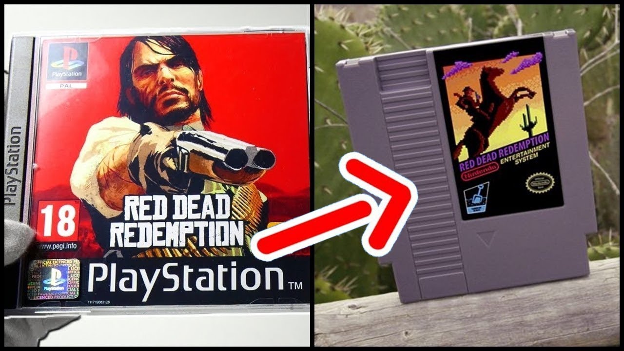 AS VERSÕES SECRETAS DO RED DEAD (PS1, Master System, NES e Mobile ...