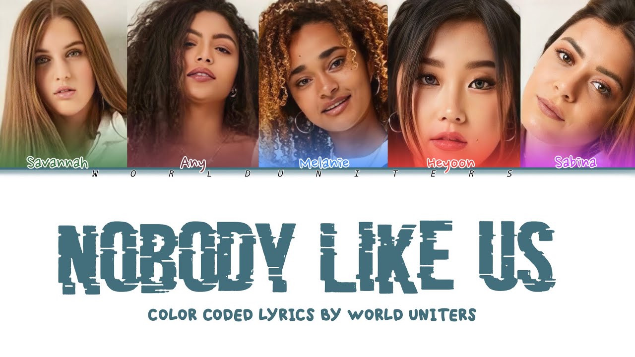 Nobody like us - Now United (Color Coded Lyrics) - YouTube