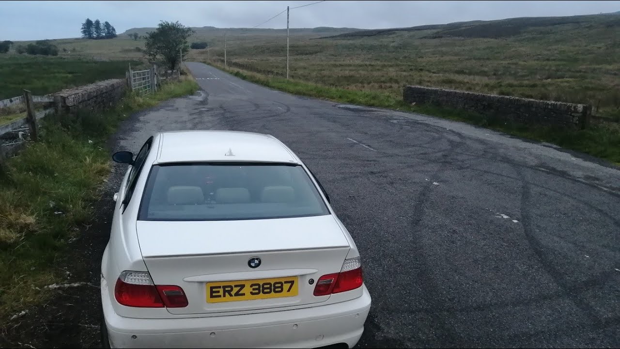E46 welded diff drifting diffing 320d remapped - YouTube