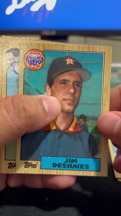 1987 Topps Baseball Wax Pack #shorts - Youtube