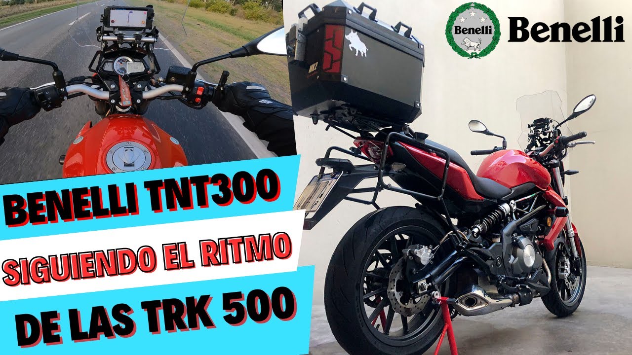 BENELLI TNT 300cc AL RITMO DE LAS 500cc!!! PURO SONIDO AMBIENTE! - YouTube