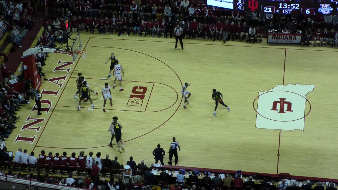 Evan Fitzner Game Film: Indiana vs Marquette - YouTube