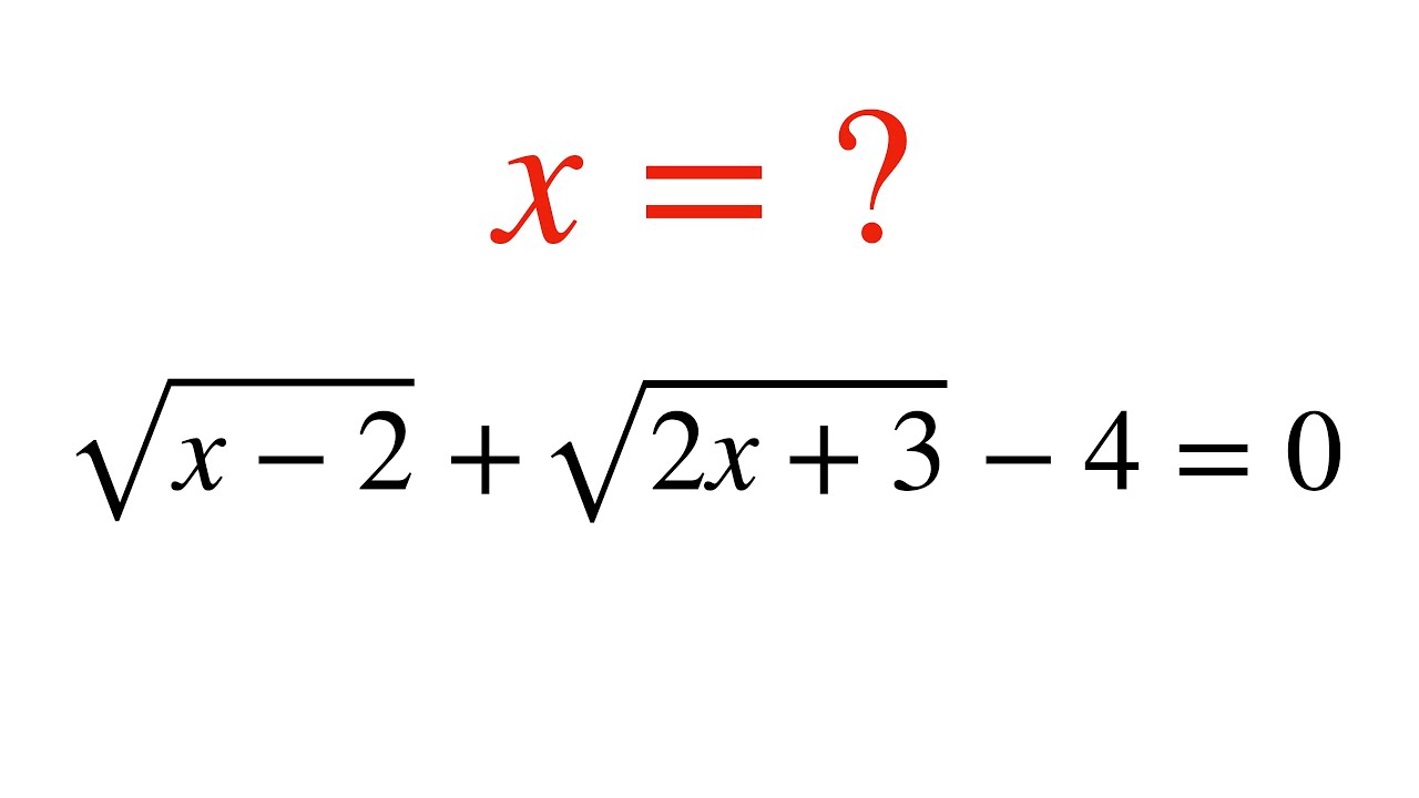 Fun equation Challenge:Looks Easy, But It's Tricky. - YouTube