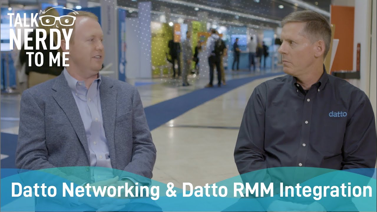 Talk Nerdy to Me - Datto RMM & Datto Networking Integration - YouTube