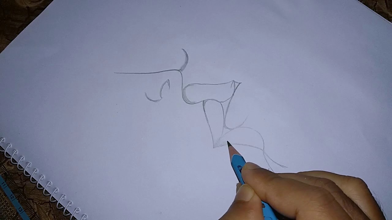 How to draw a kissing pose step by step with pencil, Monir Art ...