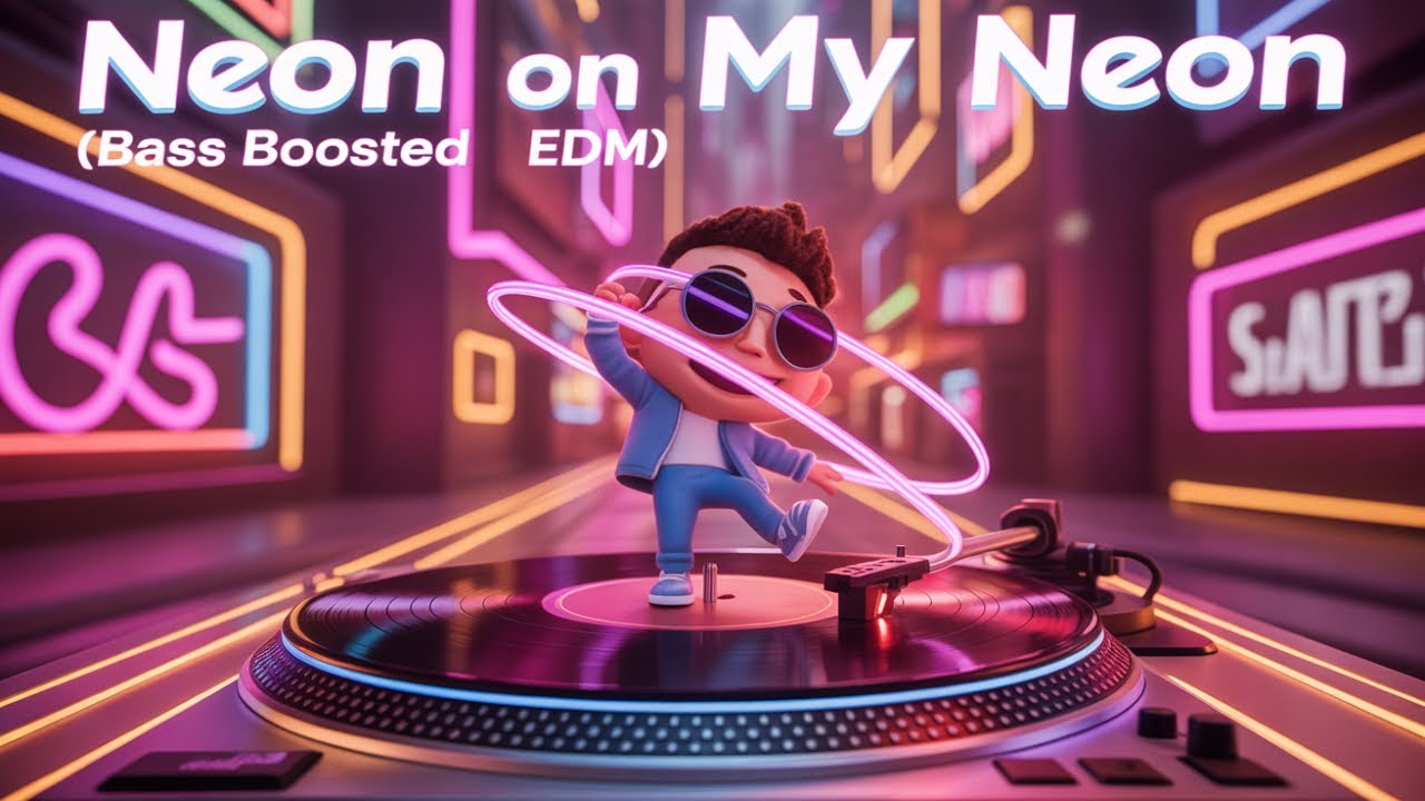 Neon on My Neon | EDM Bass Boosted ♪ - YouTube