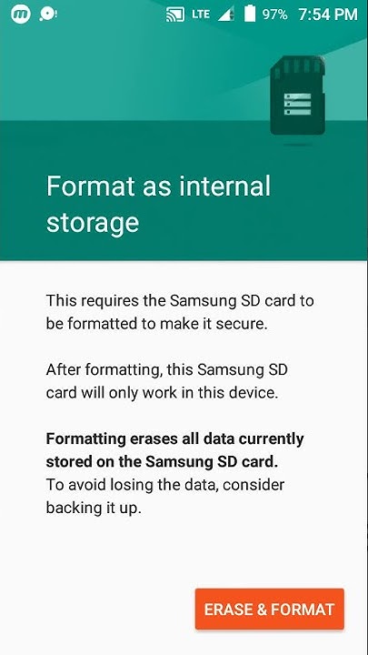 HOW TO MAKE SD CARD AS INTERNAL STORAGE IN ANDROID MOBILE - YouTube