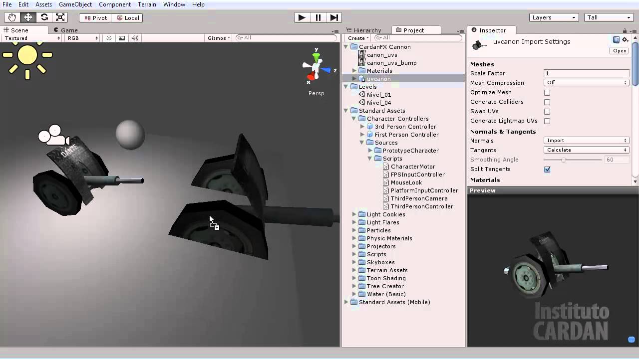 05 Mini Curso Unity 3D interaccion con objetos y colisiones Tutorial ...