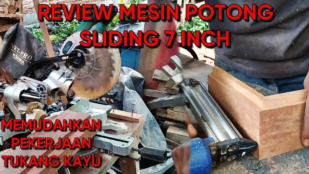 REVIEW MESIN POTONG SLIDING | MULTIFUNGSI UNTUK PEKERJAAN KAYU - YouTube