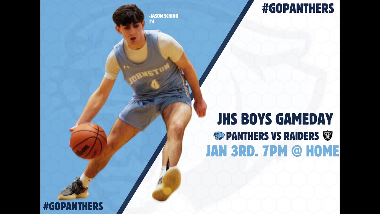Johnston Panthers VS Shea Raiders |Boys Basketball|1/3/25| - YouTube