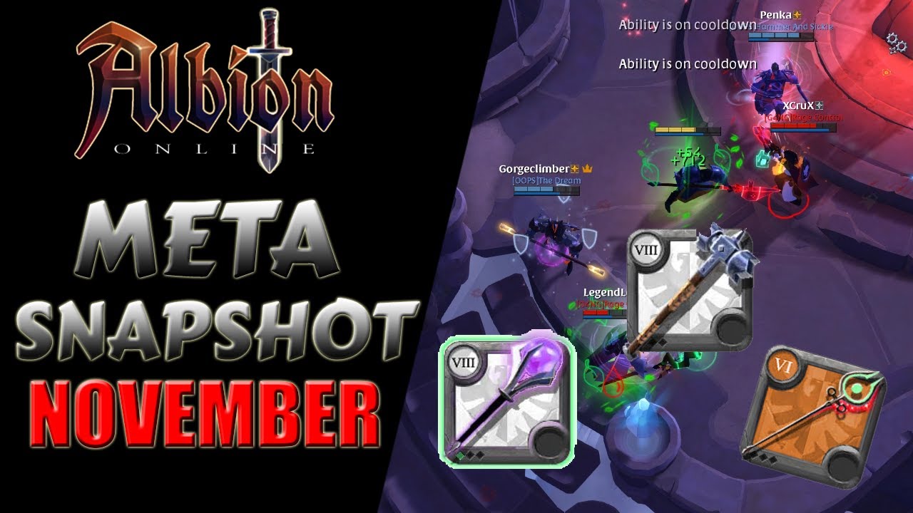 Albion Online | Meta Snapshot | November 2019 - Stop! Hammer Time - YouTube