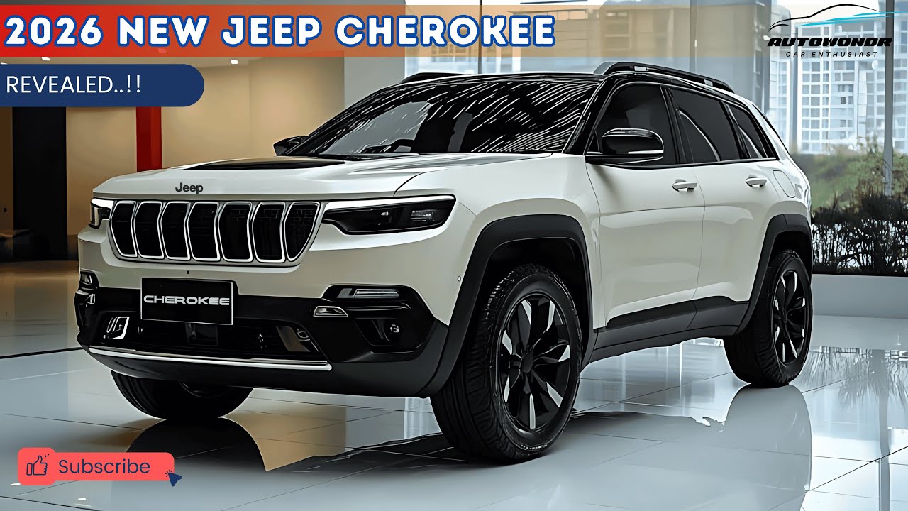 New 2026 Jeep Cherokee – The Comeback SUV of the Year.!! - YouTube