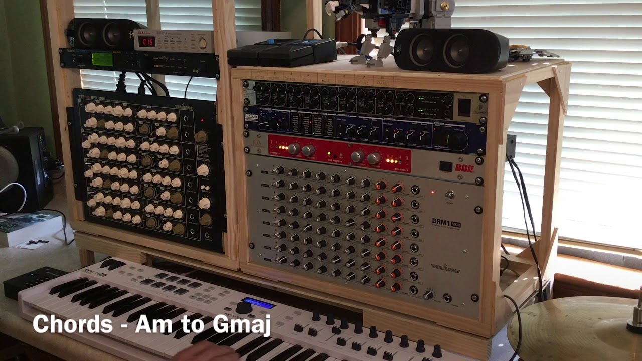 Vermona Perfourmer + DRM1 + Roland SC-880 + Akai SG01v - YouTube