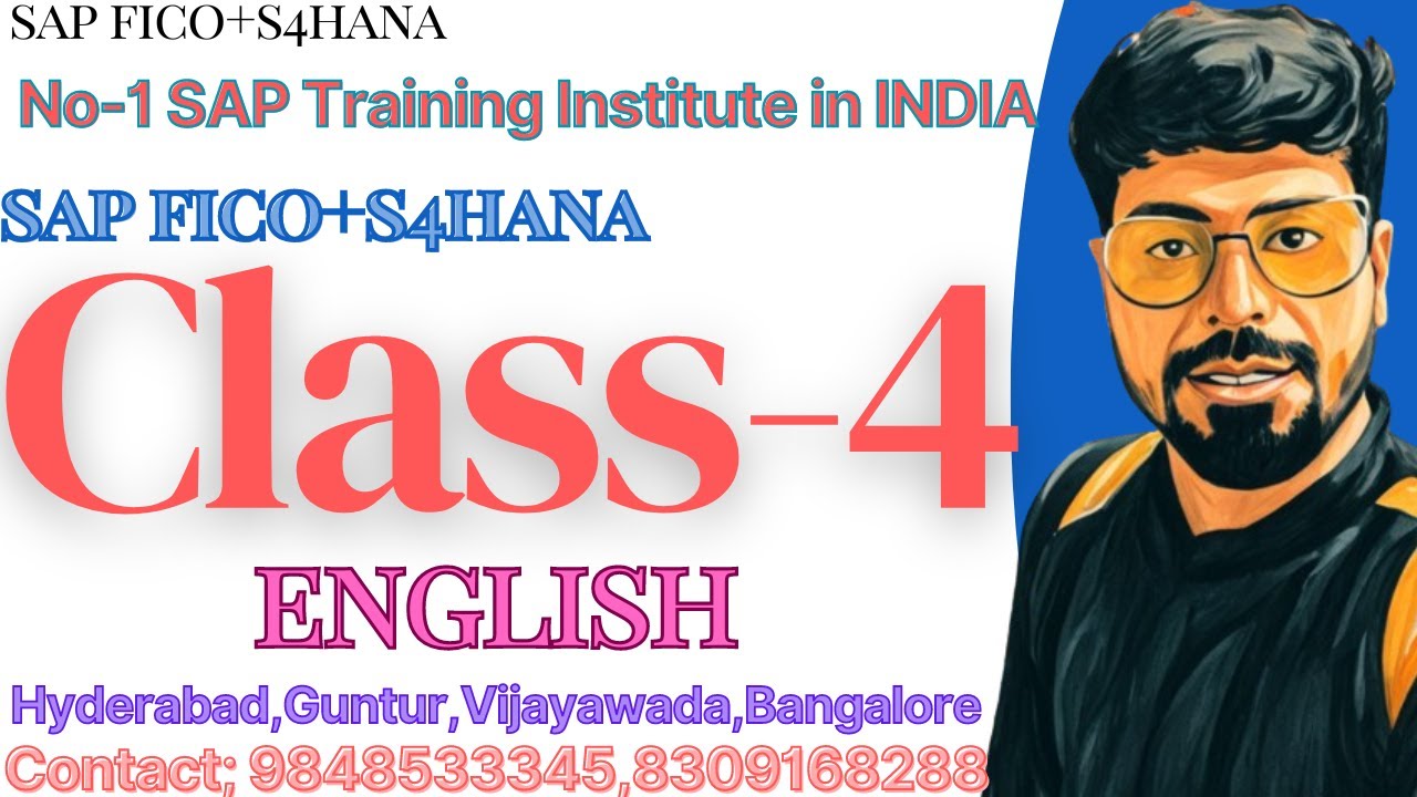 S/4HANA Introduction Class-4,SAP S/4HANA Course For Beginners,SAP S ...