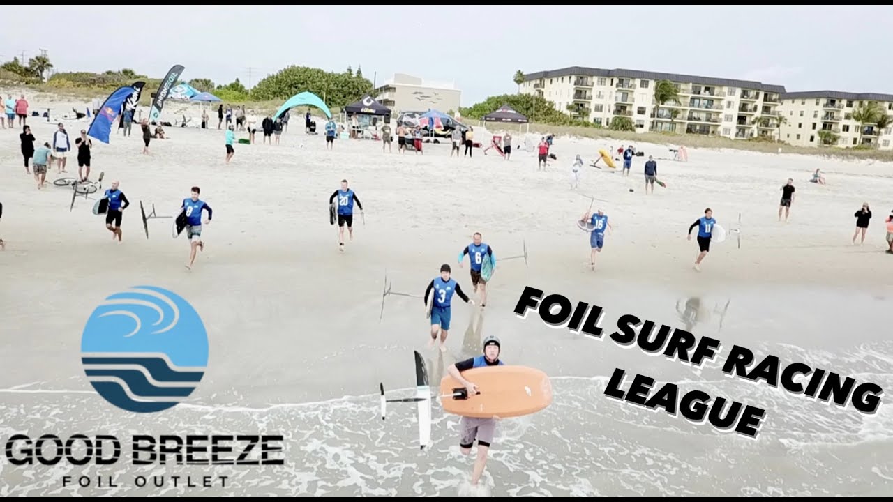 FOIL SURF RACING LEAGUE PRO MEN'S LAPS - YouTube