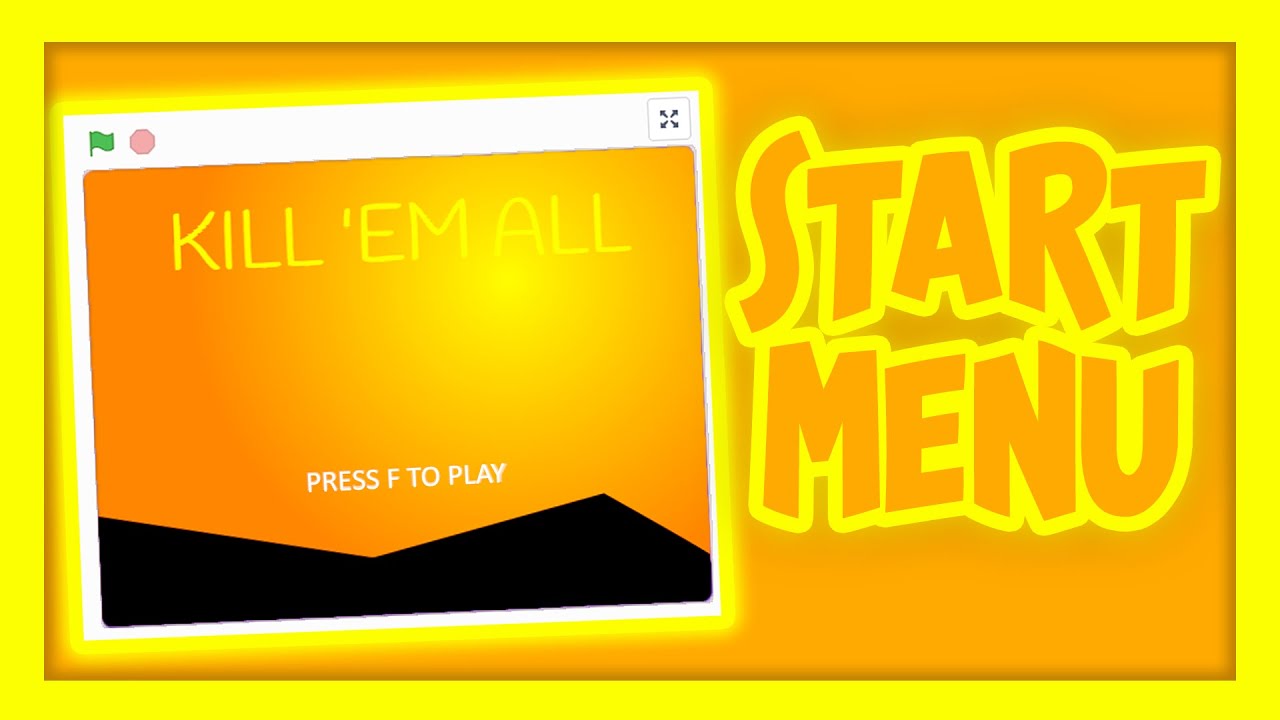 How To Make START MENU For Your Scratch Game! (Part 3) - YouTube