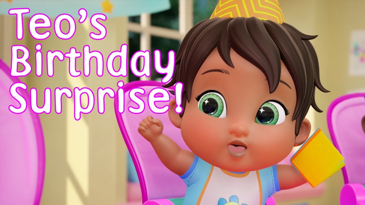 Baby Teo's Ultimate Birthday Party Surprise! Doll Videos for Kids - YouTube