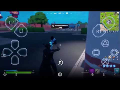 Some Fortnite on PS4 remote play