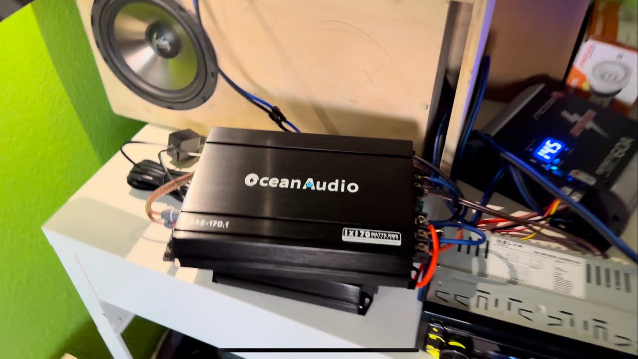 Ocean audio class Ab amplificador - YouTube