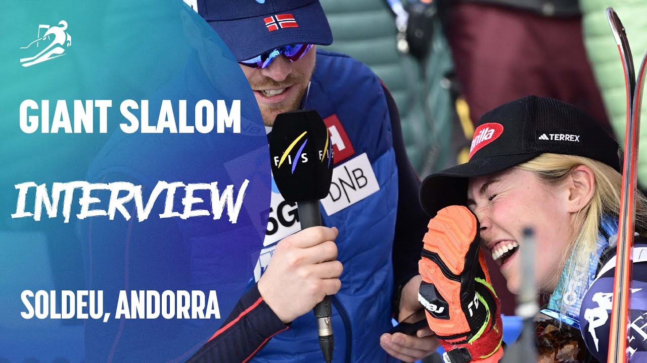🏆 Mikaela SHIFFRIN gets emotional during a very special interview ...