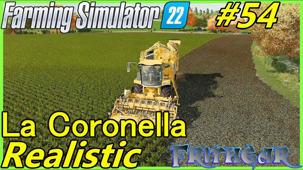 Let's Play FS22, La Coronella Realistic #54: Piling Up The Beet! - YouTube
