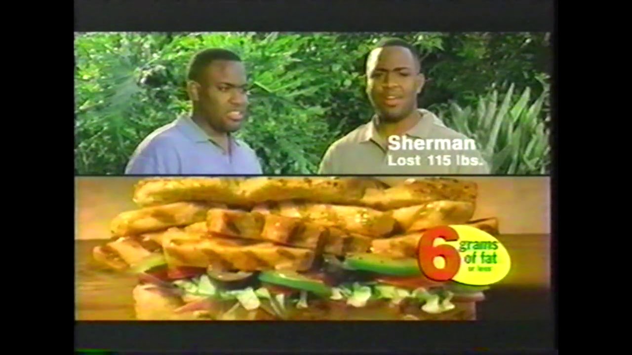 Subway - 2004 - Brother's Weight Loss Commercial - YouTube