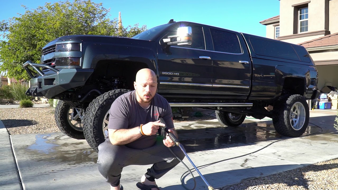 HOW I CLEAN AND DETAIL MY TRUCK 2017 CHEVY SILVERADO 3500 - YouTube