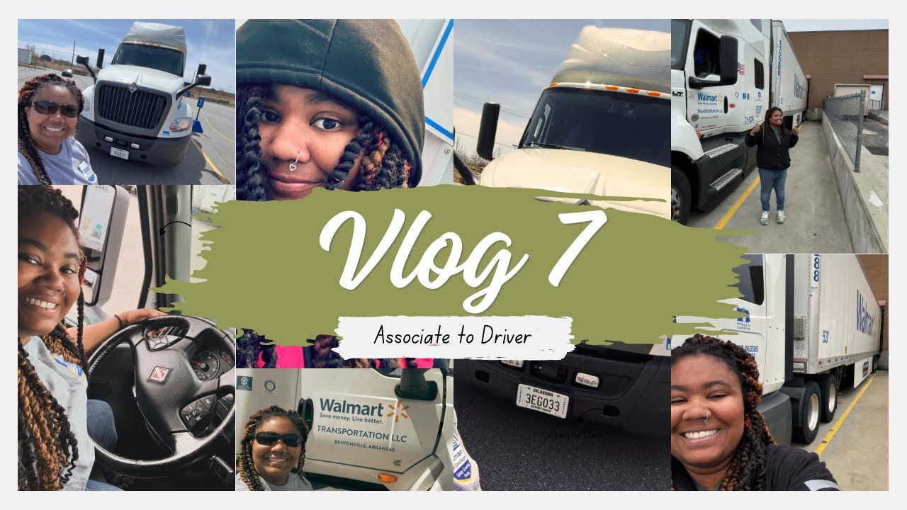 Walmart Associate to Driver Program Vlog 7 - Full Week of Driving ...