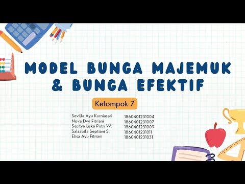 MODEL BUNGA MAJEMUK DAN BUNGA EFEKTIF - YouTube