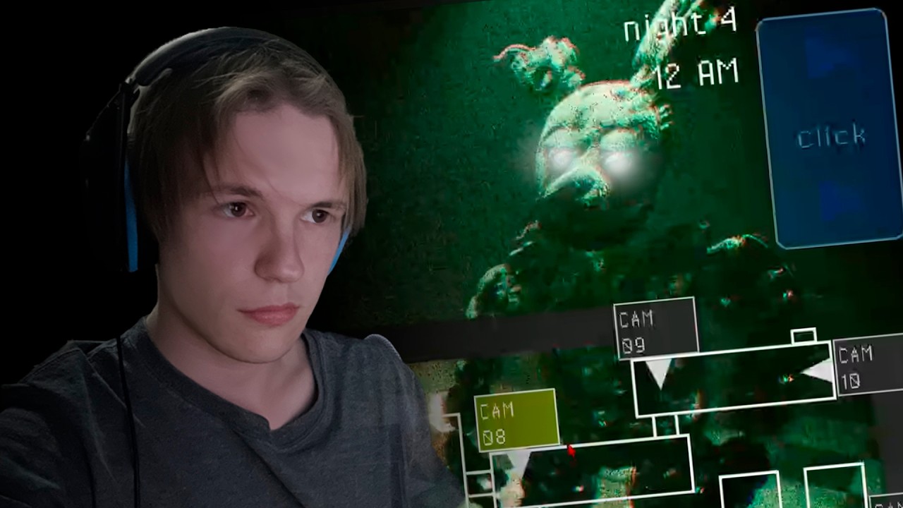 ОН ВИДИТ ЧЕРЕЗ КАМЕРЫ!!! (The Final Glow Of Freddy's Night) - YouTube