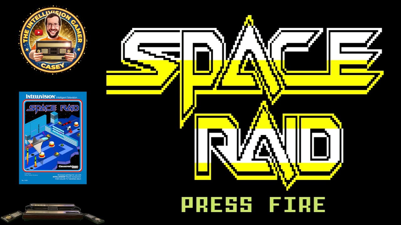 Intellivision Space Raid - Homebrew Game on Original Hardware - YouTube