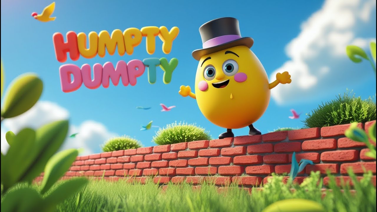 Humpty Dumpty Poem | Kids Songs And Nursery Rhymes | Super Simple Songs ...