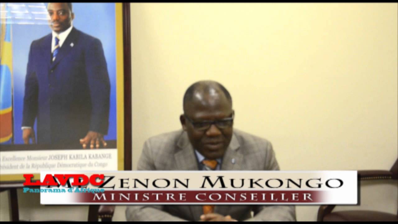 RDC a l'ONU: Me Zenon Mukongo, Ministre Conseiller, se confie a LAVDC ...