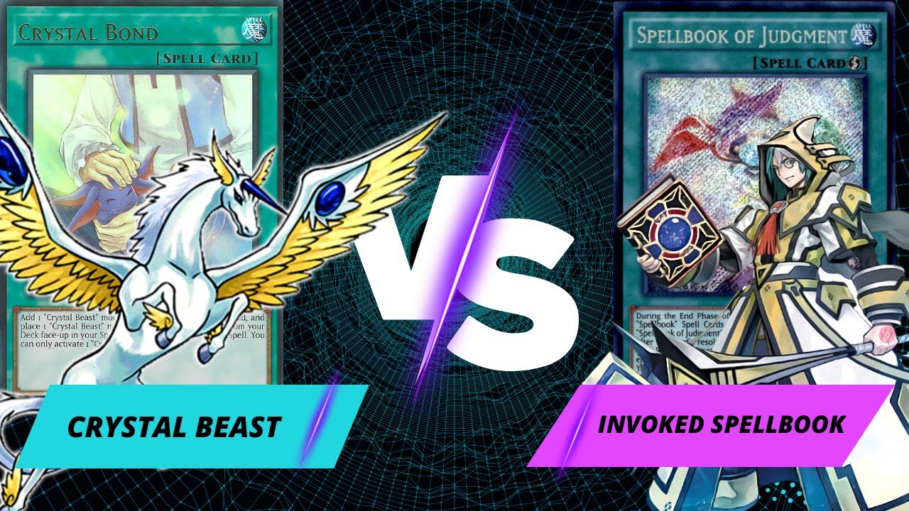 Duelingbook: Spellbook Invoked Dogmatika vs Crystal Beast (+Combos ...