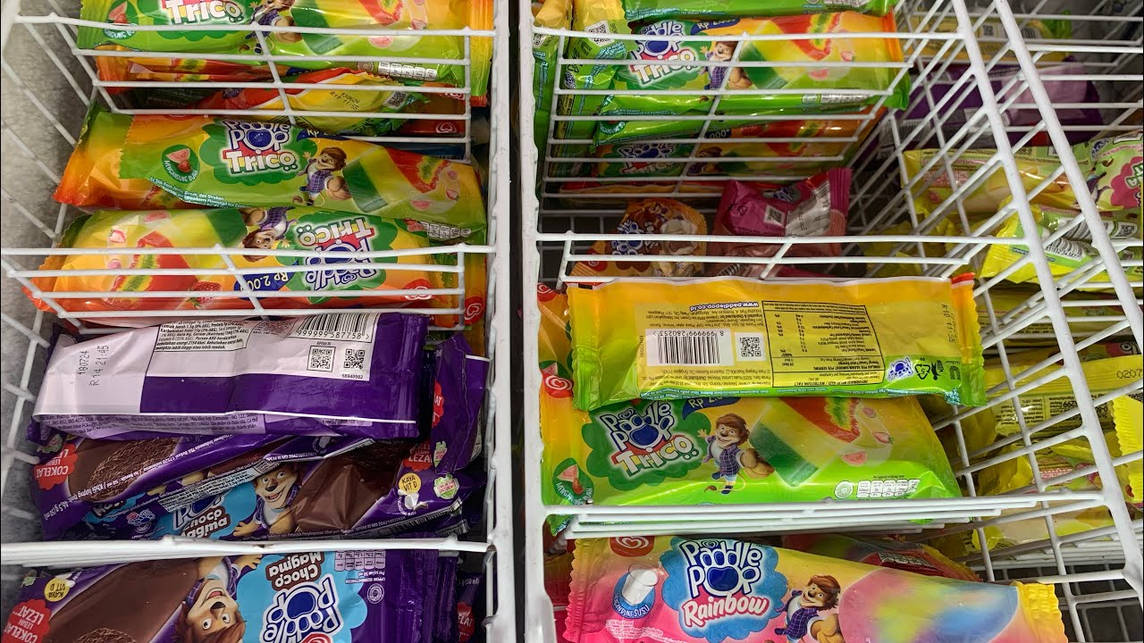 Hunting Permen Yupi, Es Krim Walls, Trico, Rainbow, Choco Magma, Banana ...