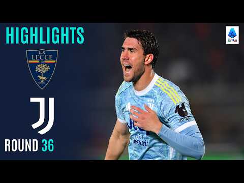 Vlahovic Scores After 12 Seconds! | LECCE-JUVENTUS | HIGHLIGHTS | Serie A 2025/26