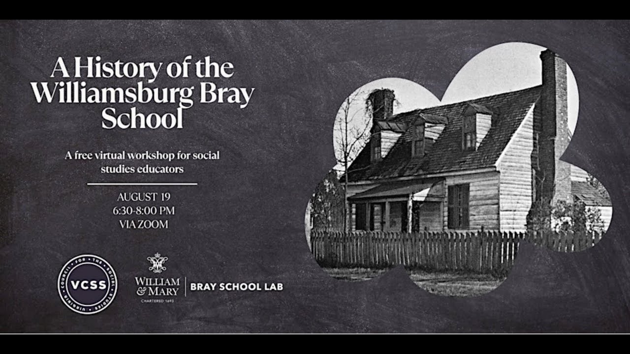 A History of the Williamsburg Bray School - YouTube