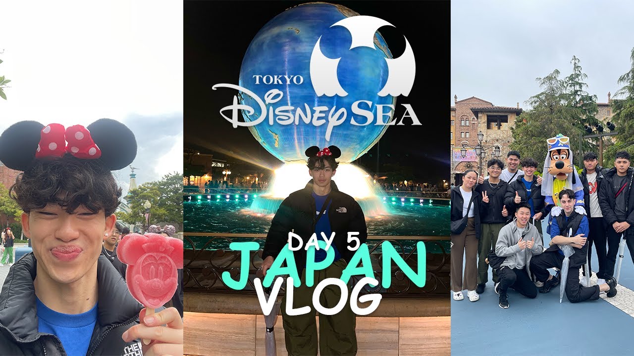 DISNEY SEA JAPAN VLOG | DAY 5 IN TOKYO WITH KINGHENRY - YouTube