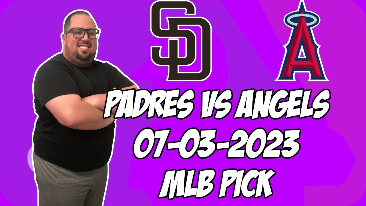 San Diego Padres Vs Los Angeles Angels 7323 Mlb Free Pick Free Mlb Betting Tips Youtube