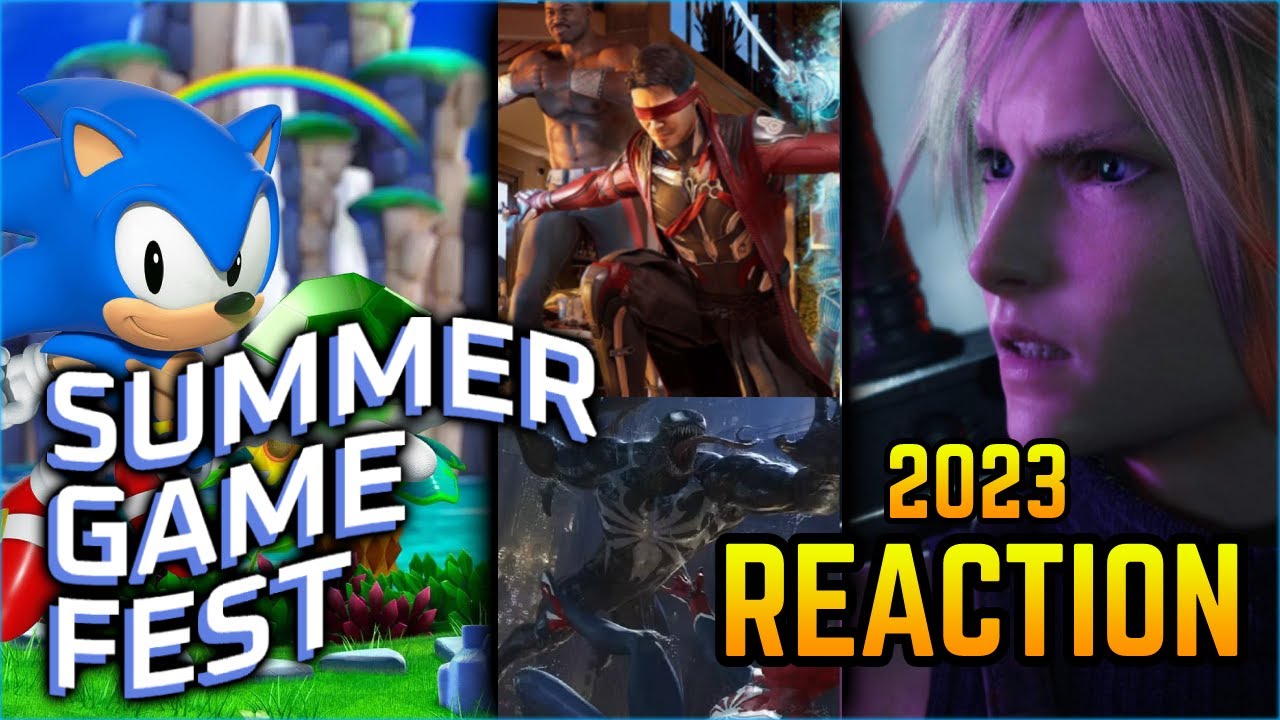 Reacting to Summer Games Fest 2023 - Tenma Reacts - YouTube