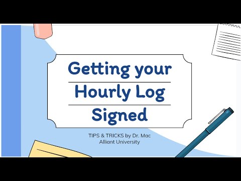 Printing and Signing Your Hourly Log Using Adobe and DigiSign - YouTube