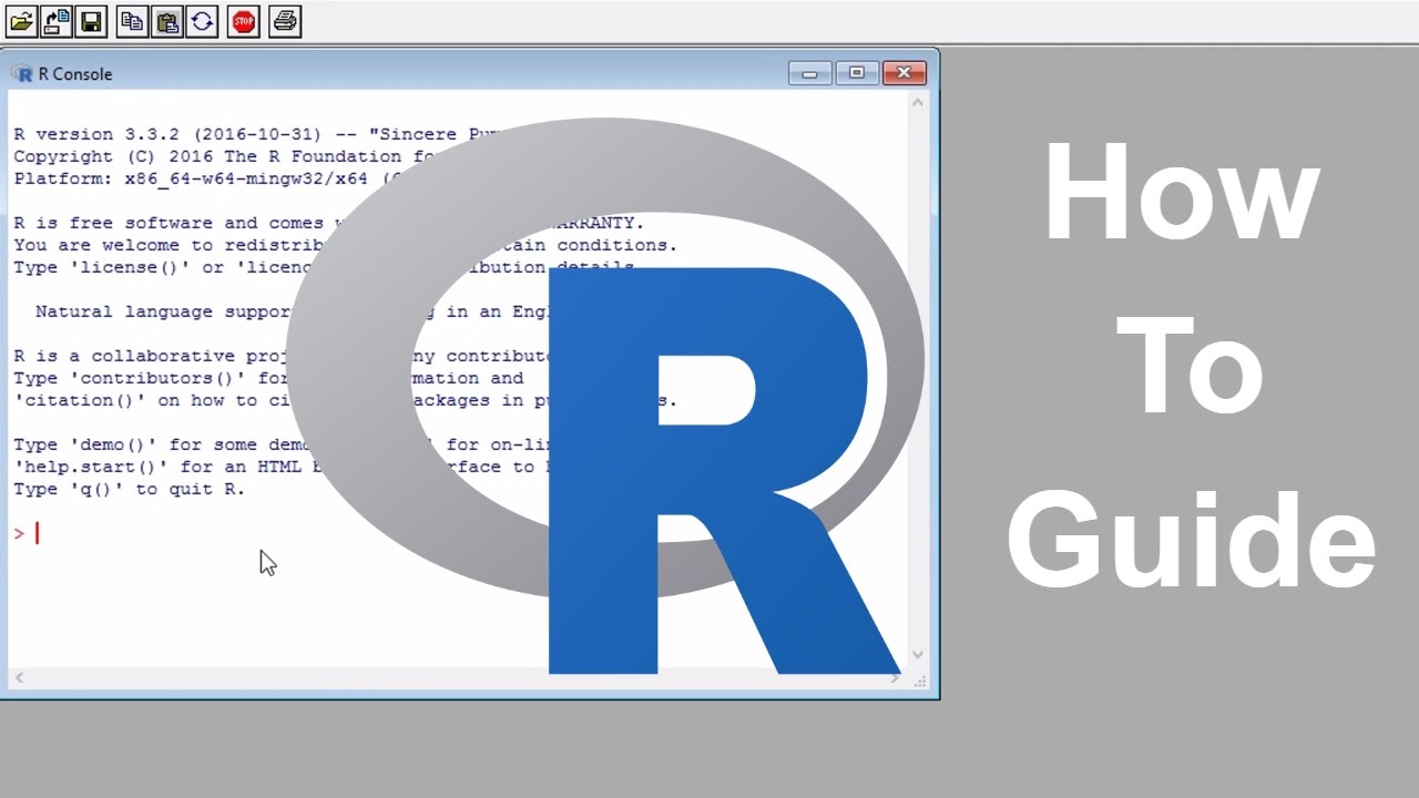 R Tutorial for Ecologists: Part 1 - Introduction to R programming - YouTube