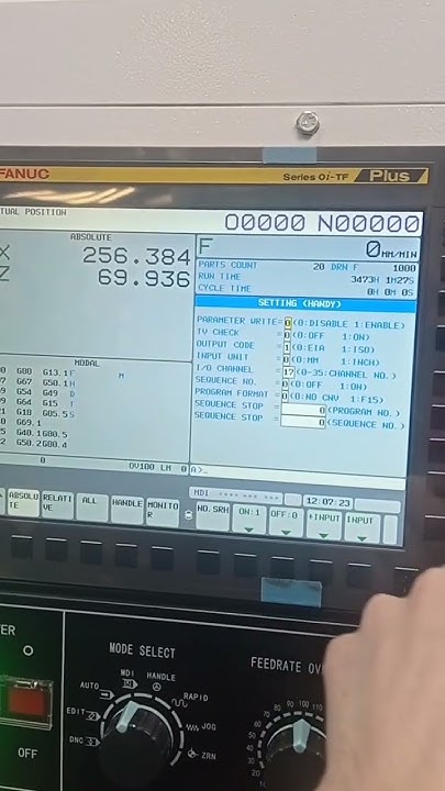 Custom M-code for clearing variables #fanuc #cnc - YouTube