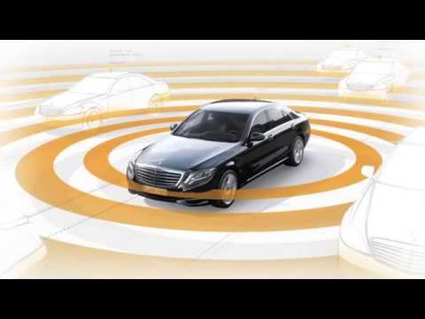 2014 Mercedes Benz S Class Brake Assist system BAS - YouTube