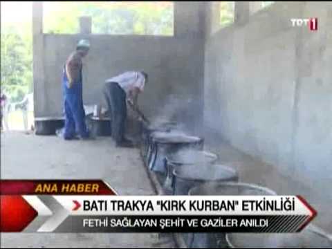 Batı Trakya Kırk Kurban Etkinliği