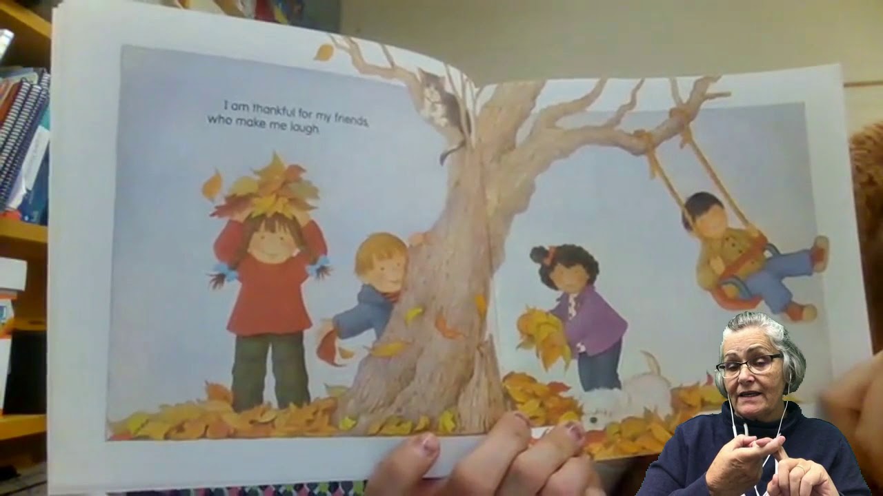 Thanksgiving is for Giving Read a Loud ASL - YouTube