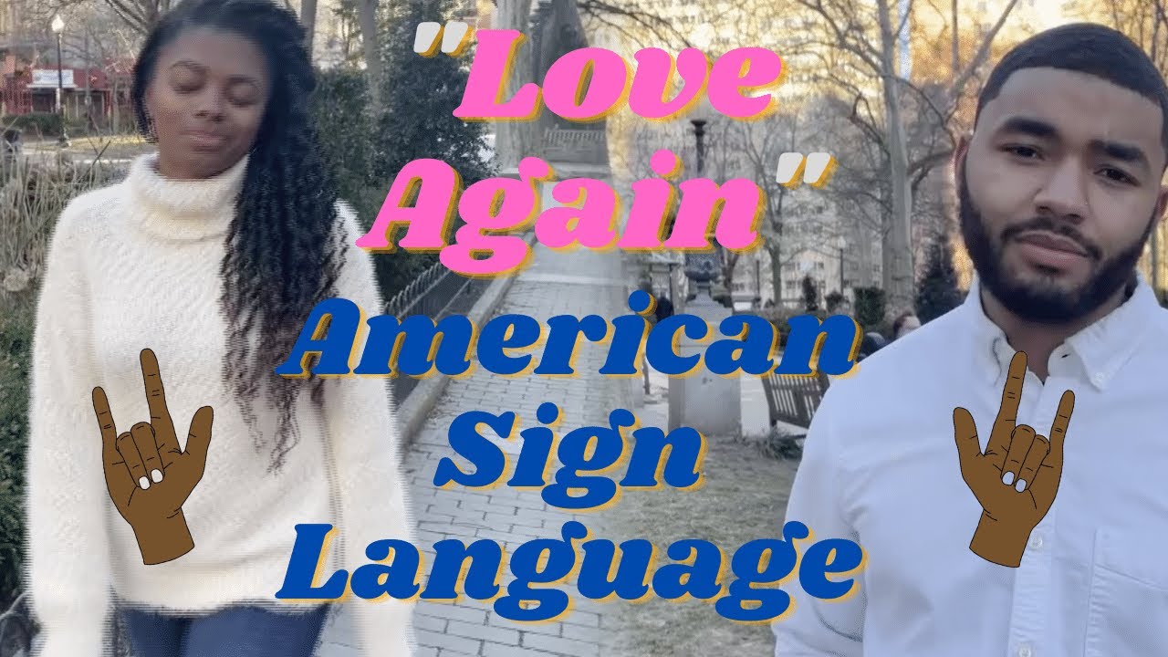 Brandy X Daniel Caesar- Love Again | American Sign Language Video Edit ...
